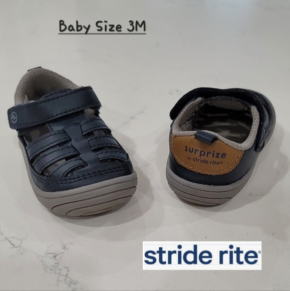 Stride Rite | Shoes | Stride Rite Surprize Piper Boys Sandals Size 3m ...